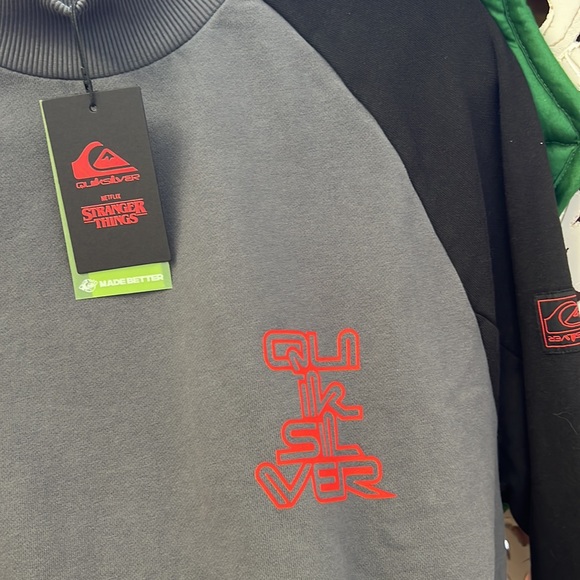 Quiksilver | Sweaters | Nwt Quiksilver X Stranger Things Collab Upside ...